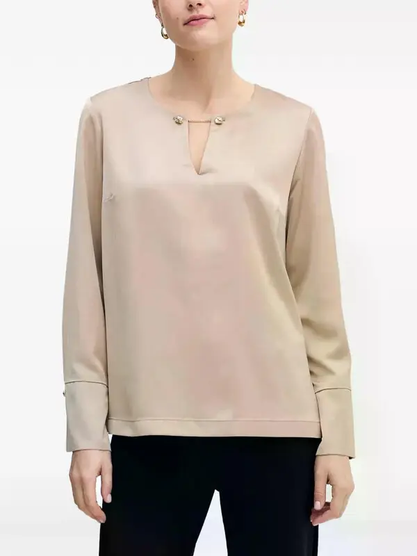 Joseph Ribkoff Keyhole Detail Blouse