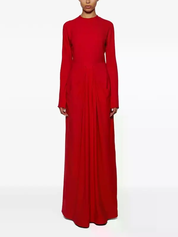 THE ROW Anselm Long-sleeve Maxi Dress