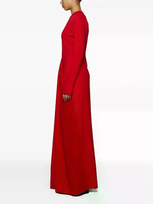 THE ROW Anselm Long-sleeve Maxi Dress