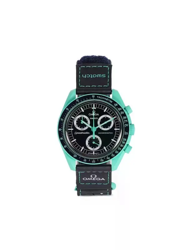 Omega Moonswatch Mission On Earth 42mm Watch - Black