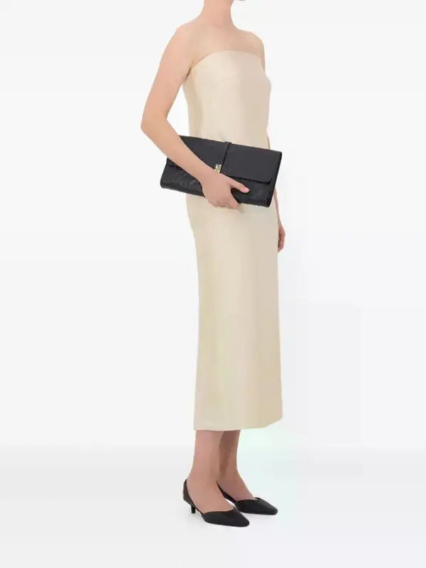 Loulou De Saison Giulia Striped Bustier Midi Dress