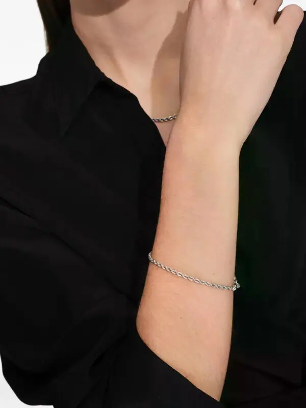 Tom Wood Sterling Rope Chain Bracelet