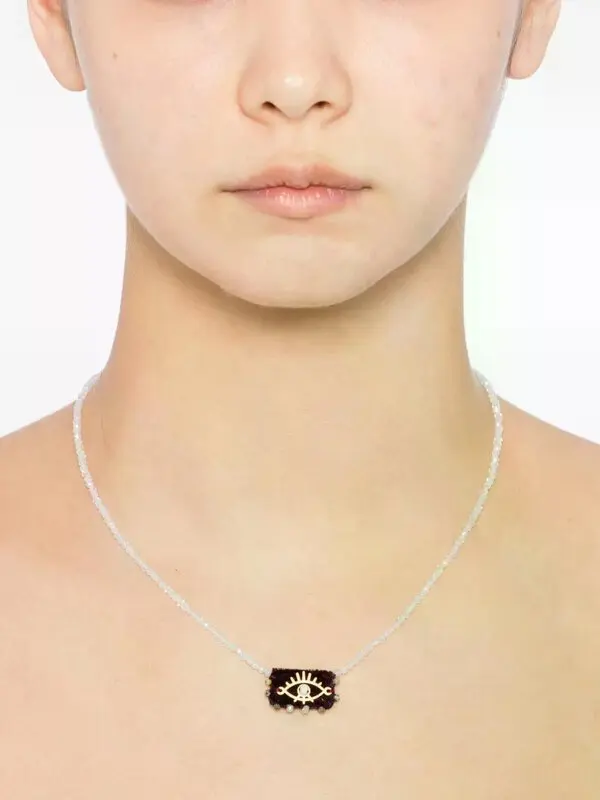 BLAKLACE Beaded Embellishment Necklace