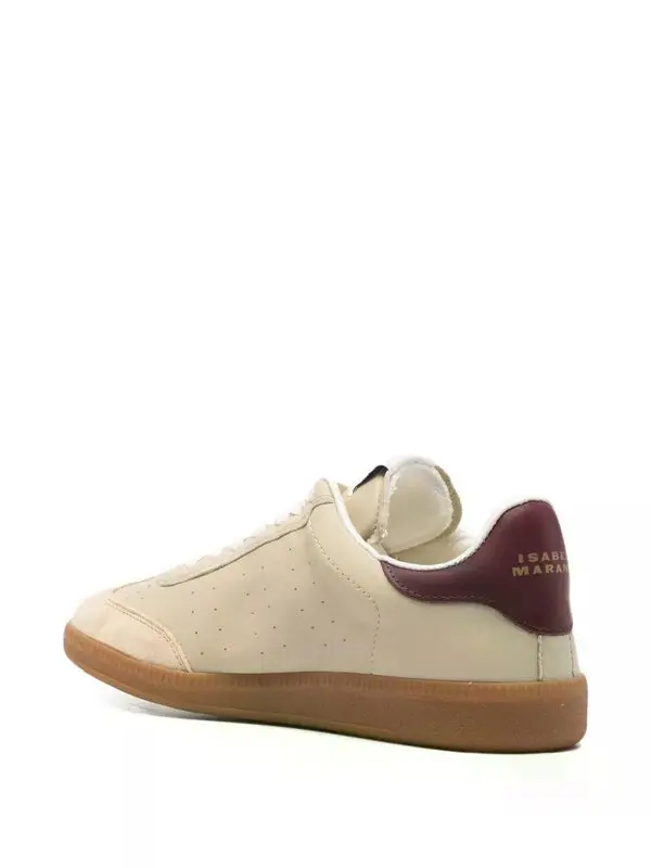 Isabel Marant Étoile Bryce Suede Panel Sneakers - Neutrals