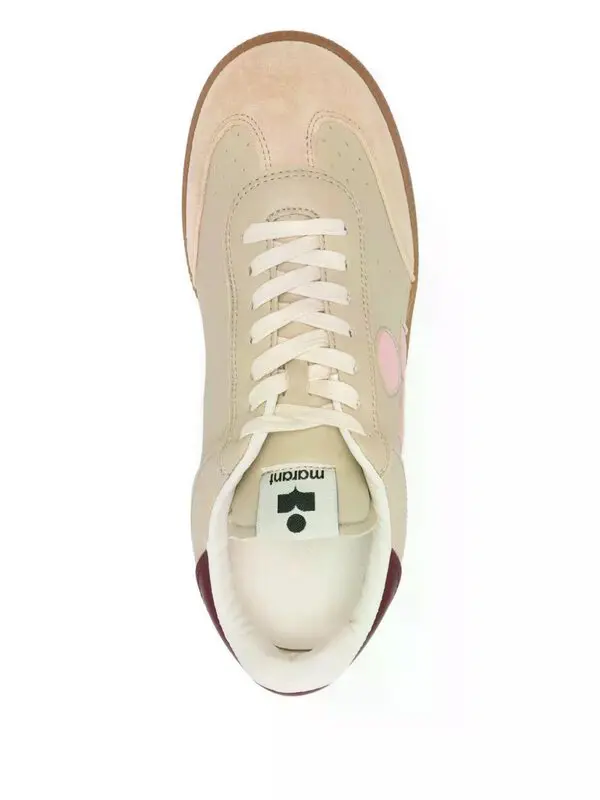 Isabel Marant Étoile Bryce Suede Panel Sneakers - Neutrals