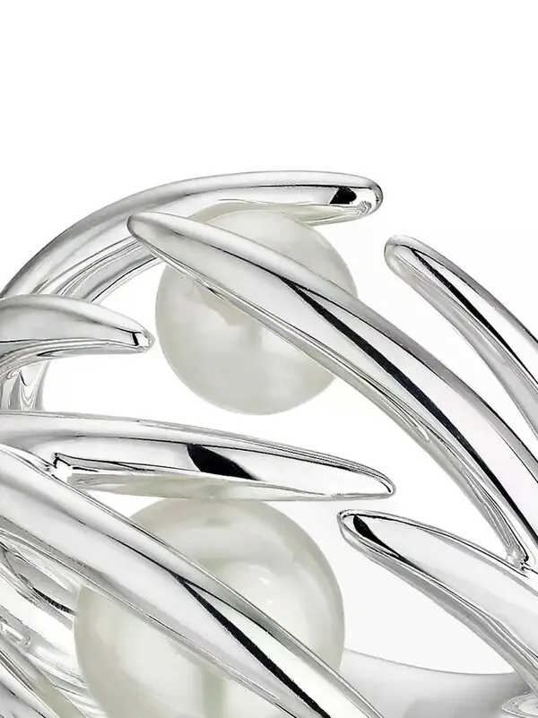 SHAUN LEANE Sterling Pearl Ring - Silver