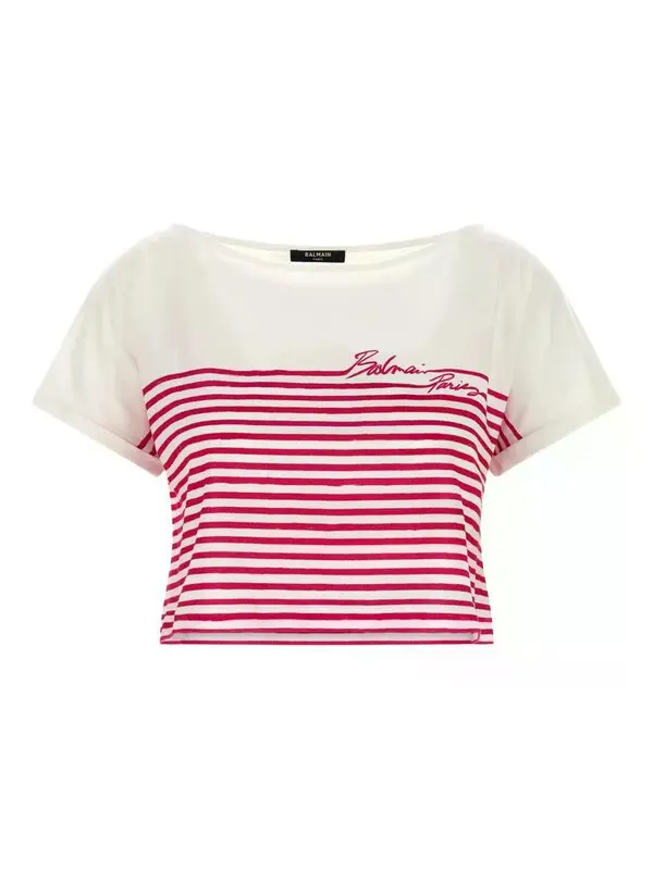Balmain Striped T-shirt