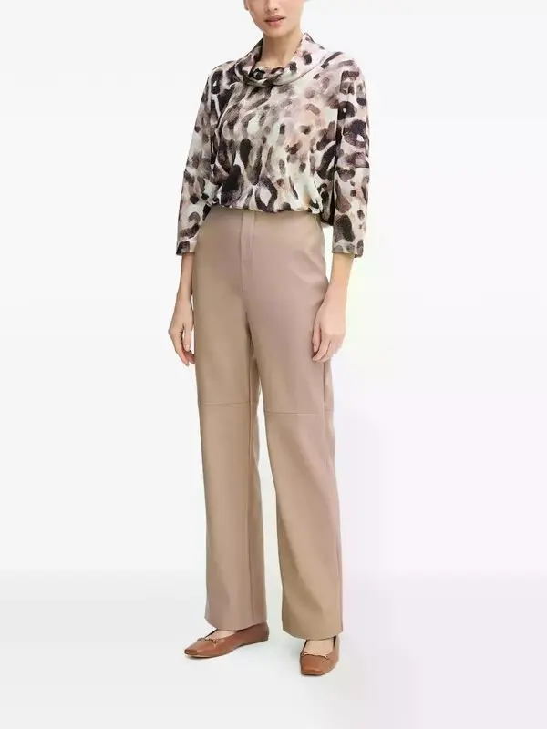 Joseph Ribkoff Flared Hem Trousers