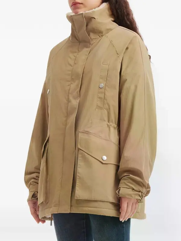 B+AB Faux-fur Trimmed Jacket