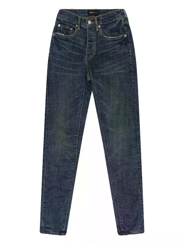 PURPLE BRAND Rinse Skinny Jeans - Blue