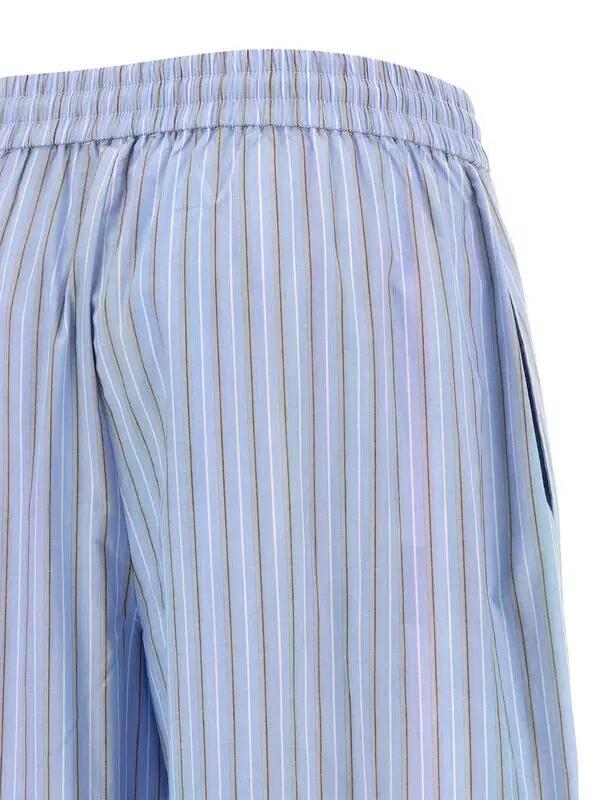 ROTATE BY BIRGER CHRISTENSEN Striped Poplin Trousers
