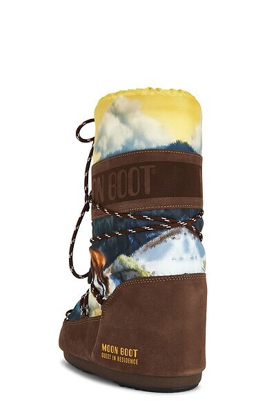 Moon Boot X Guest In Residence Icon High Postcard Boots - Cocoa