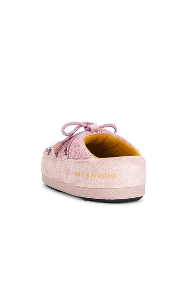 Moon Boot X Guest In Residence Evx Mule Knit Boot - Rose