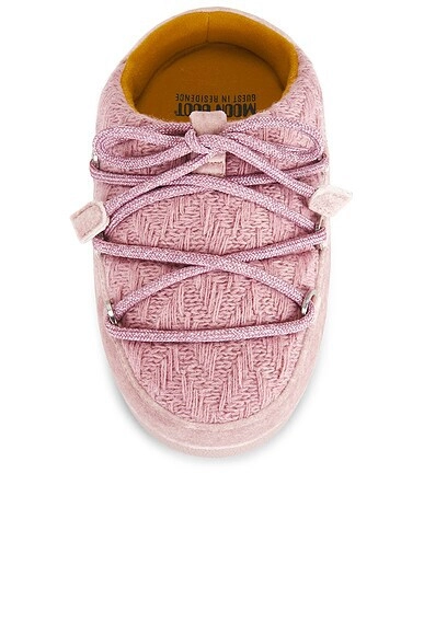 Moon Boot X Guest In Residence Evx Mule Knit Boot - Rose