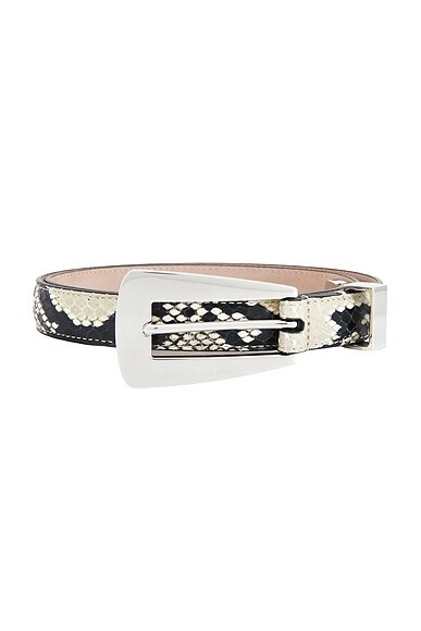 Khaite Lucca 25mm Belt - Natural