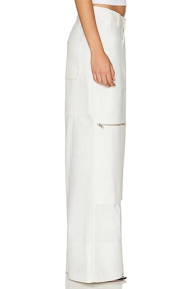 HAELO Flex Waist Zip Cargo Pant