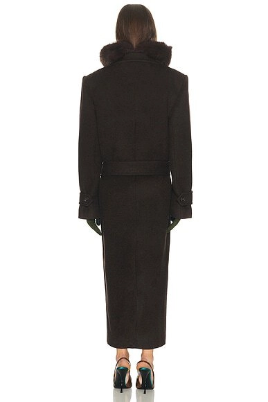 HELSA Bold Shoulder Long Coat