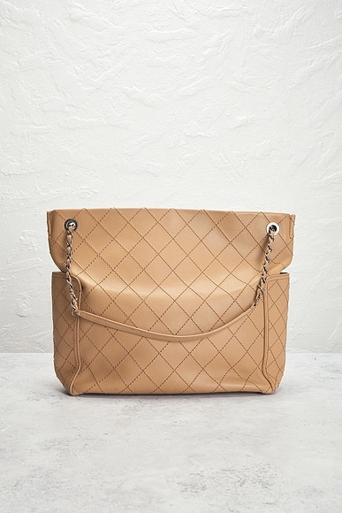 Chanel Calfskin Large Soft Tote Bag