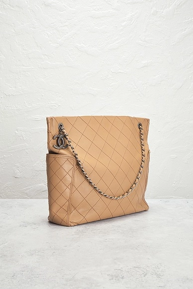 Chanel Calfskin Large Soft Tote Bag