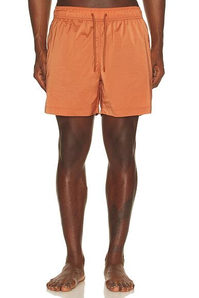 Frescobol Carioca Salvador Elasticated Swim Short - Copper