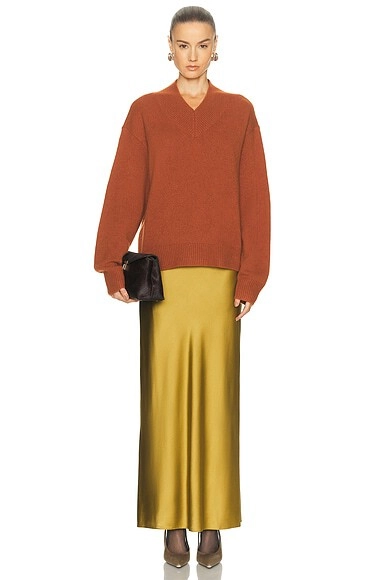 SRG Doris Cashmere V-neck Sweater
