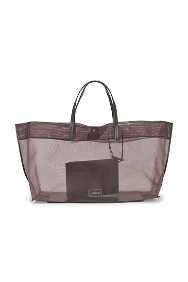 Staud Christos Large Mesh Tote - Espresso