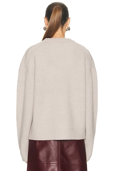 SRG Madisyn Classic Knit Crewneck - Cement