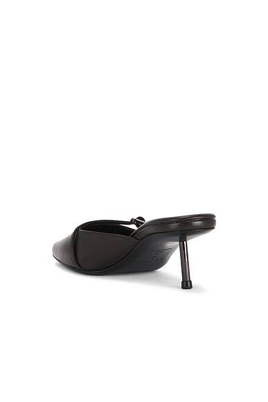 ST. AGNI Pli Heel Mules