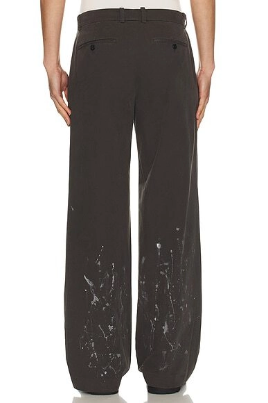 We11Done Painted Wide Leg Trousers