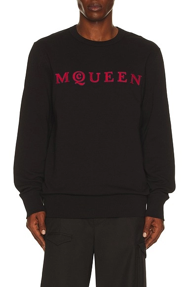 Alexander McQueen Embroidered Sweatshirt
