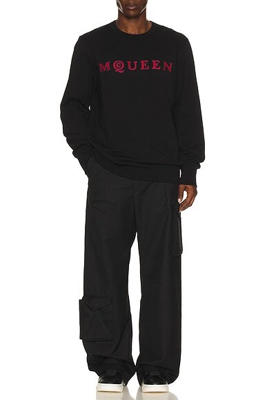 Alexander McQueen Embroidered Sweatshirt