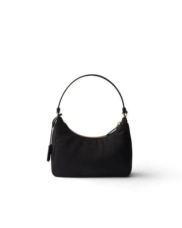 Prada Re-edition 2005 Re-nylon And Saffiano Mini Bag - Black