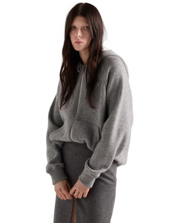 Prada Cashmere Hooded Cardigan