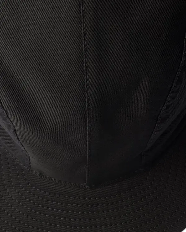 Prada Cotton Baseball Cap - Black