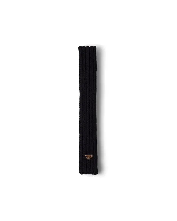 Prada Wool Scarf - Black