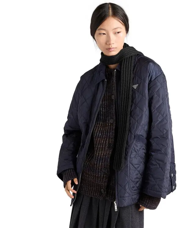 Prada Wool Scarf - Black