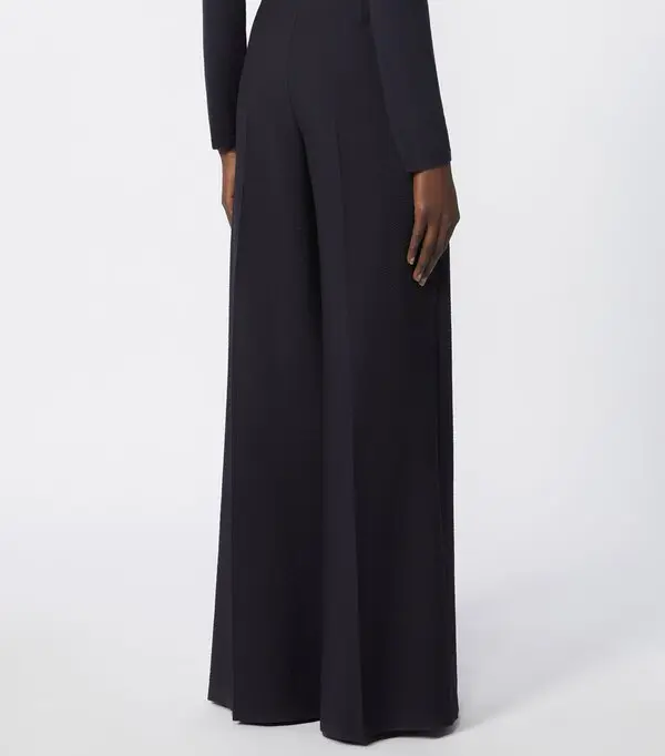 Max Mara Wool-blend Wide-leg Trousers