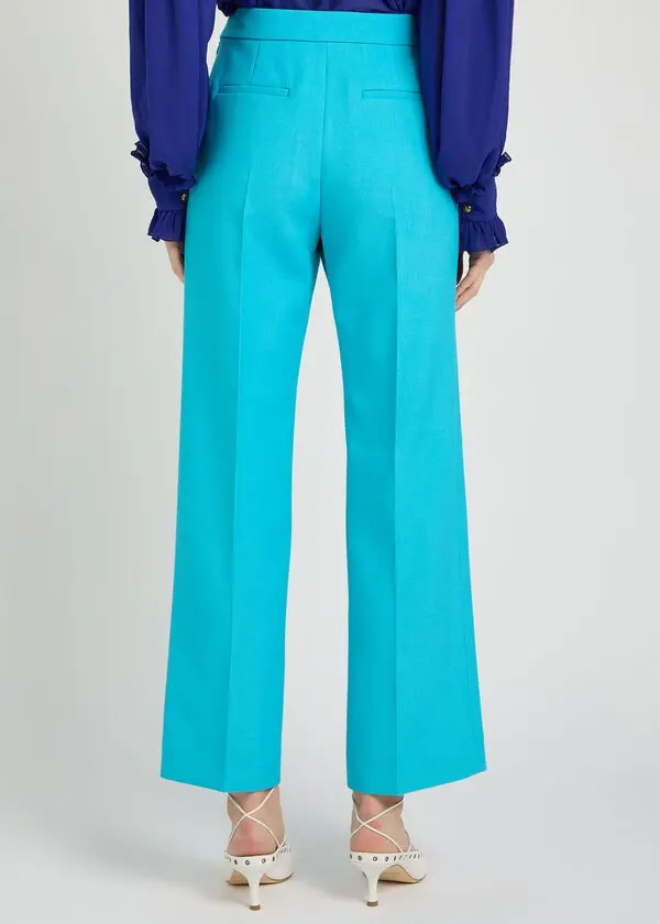 Chloé Straight-leg Wool Trousers