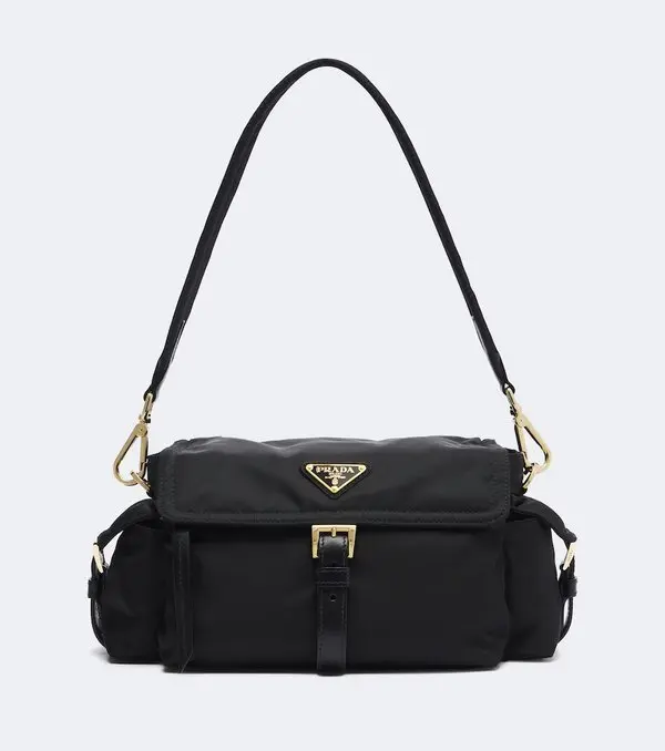 Prada Explore Re-nylon Medium Crossbody Bag - Onyx