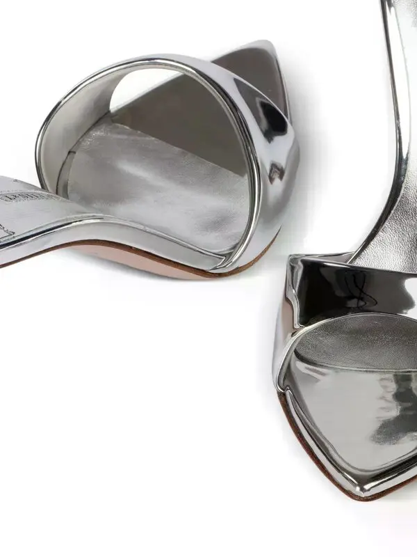 LE SILLA Bella -tone Stiletto Sandals - Silver