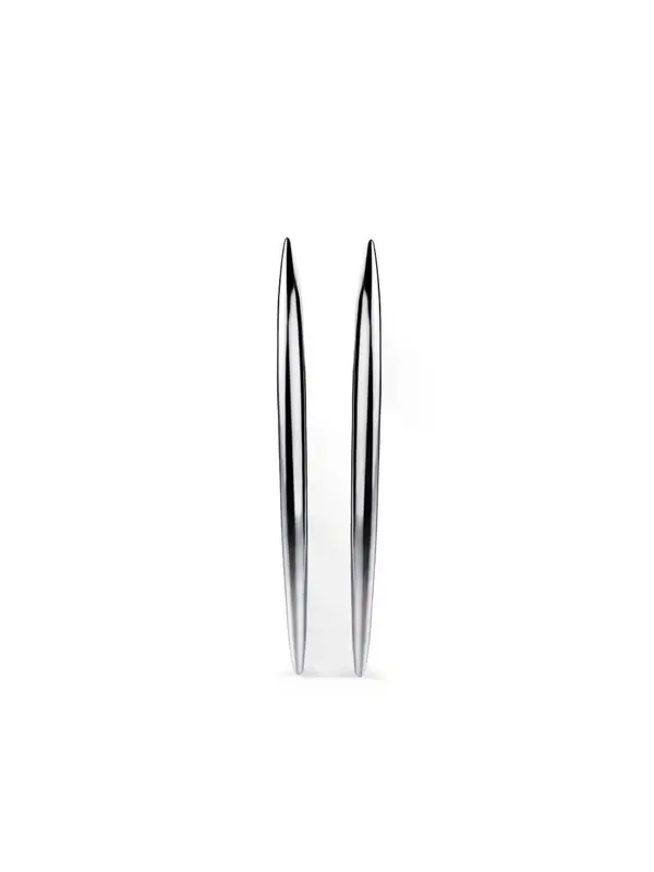 SHAUN LEANE Sterling Tusk Earrings - Silver