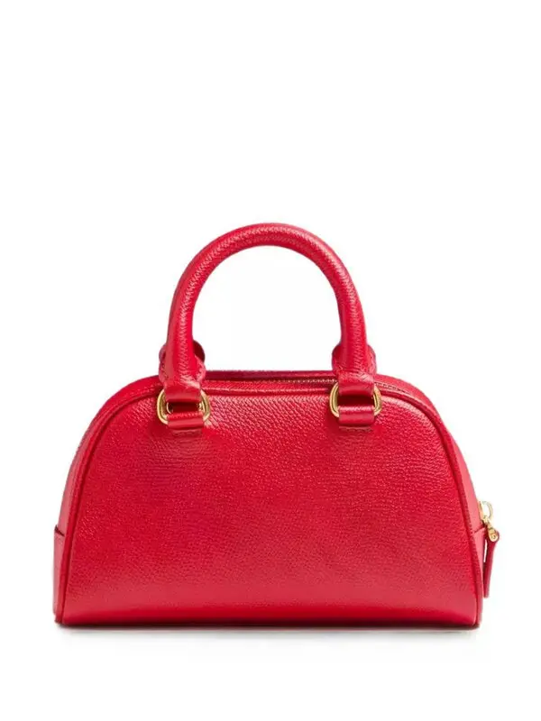 Valentino Garavani Vlogo Signature Mini Bowling Bag - Red
