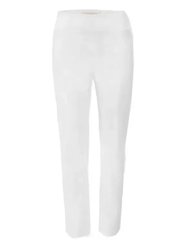 Carolina Herrera Emilie Slim-leg Trousers - White