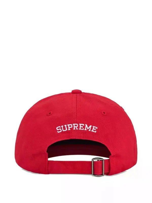 Supreme Splatter 6-panel Baseball Cap - Red