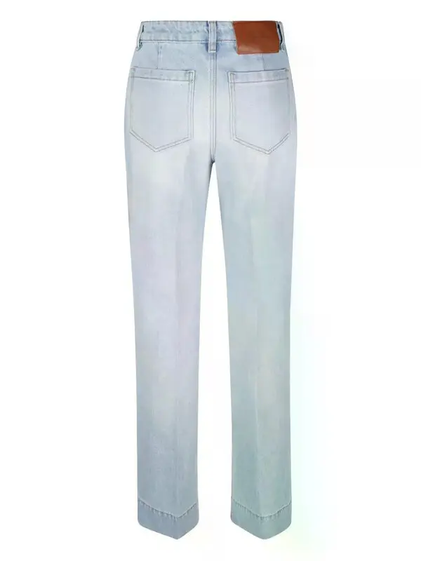 Victoria Beckham Straight Leg Jeans