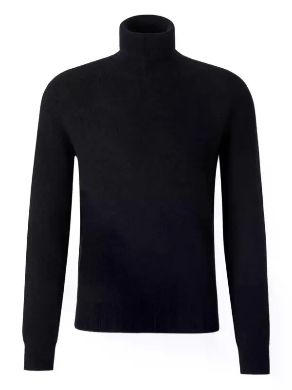 Brioni High-neck Sweatshirt - Blue