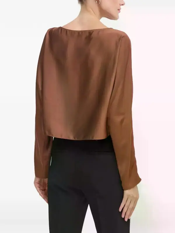Joseph Ribkoff Long Sleeve Boat Neck Blouse