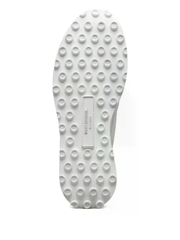 Thom Browne Leather Lace-up Sneakers - White