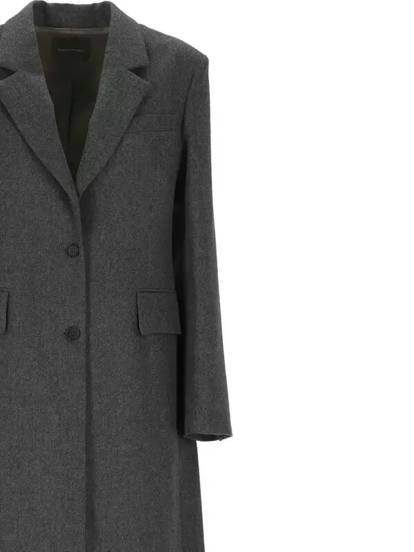 Lorena Antoniazzi Slate Button Coat