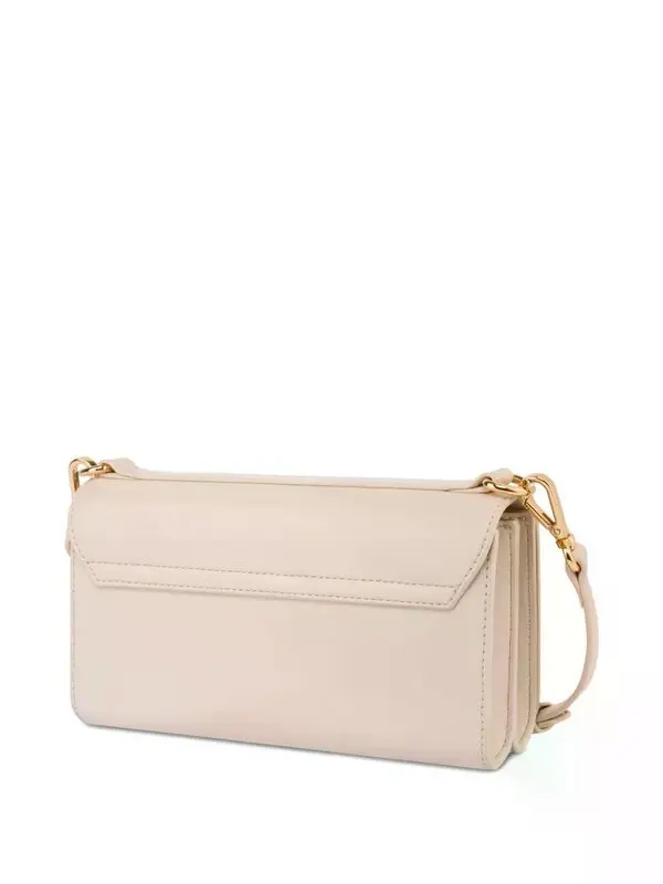 Moschino Logo Plaque Shoulder Bag